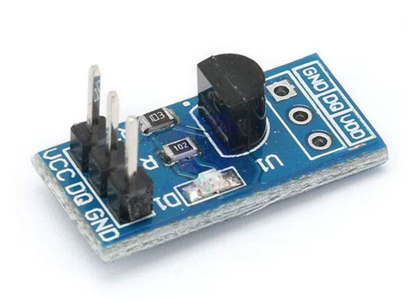 Модуль датчика температуры DS18B20: продажа, цена в Алматы. Наборы и ...