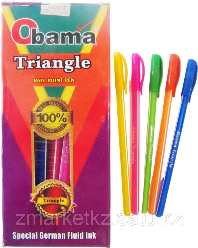 Ручка Cello Obama Triangle шариковая 50 шт. 0.7 мм, купить в Казахстане ...