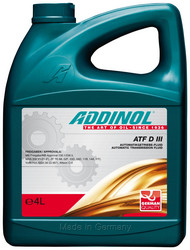 ADDINOL ATF D III, 4л