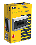 Корпус пластиковый UNION Compact ЩРН-П-12 IP41 IEK (черная прозрачная дверь) - купить по лучшей ...