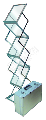 Мобильная Брошюрная стойка JUST Swing ZigZag, 6 карманов А4 (id 124358708), купить в Казахстане ...