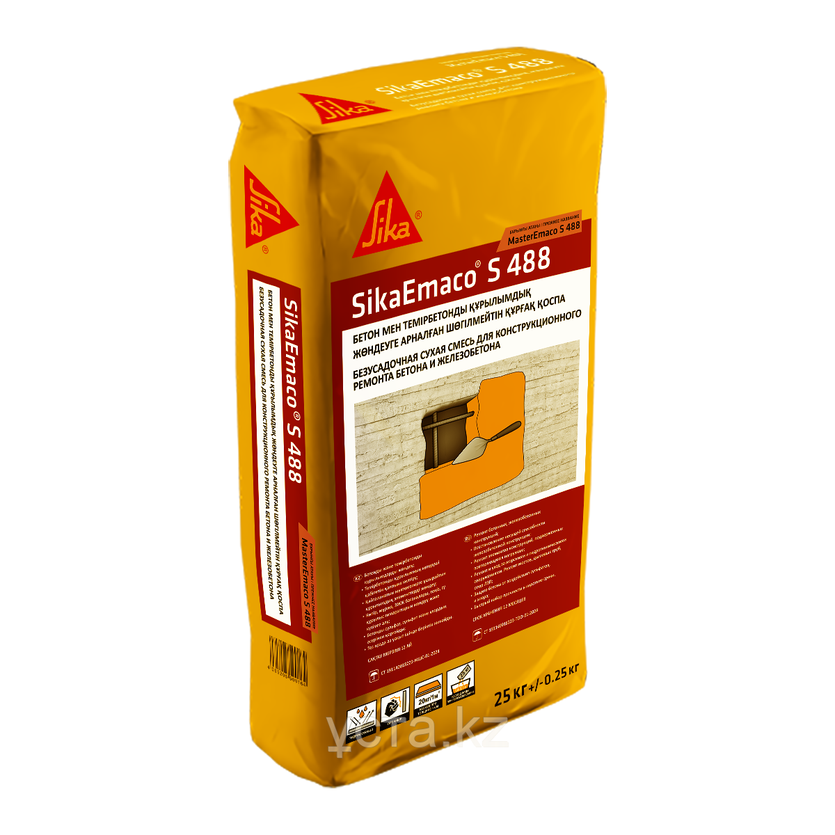 Сухая смесь SikaEmaco® S 488: продажа, цена в Актау. Строительные ...