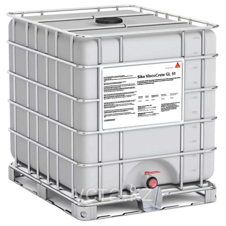 Пластификатор бетона Sika® ViscoCrete® GL 51: продажа, цена в Актау. Пластификаторы и добавки в ...