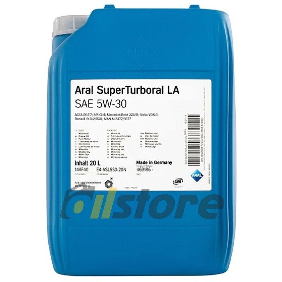Моторное масло Aral SuperTurboral LA 5W-30, 20л, купить в Казахстане ...