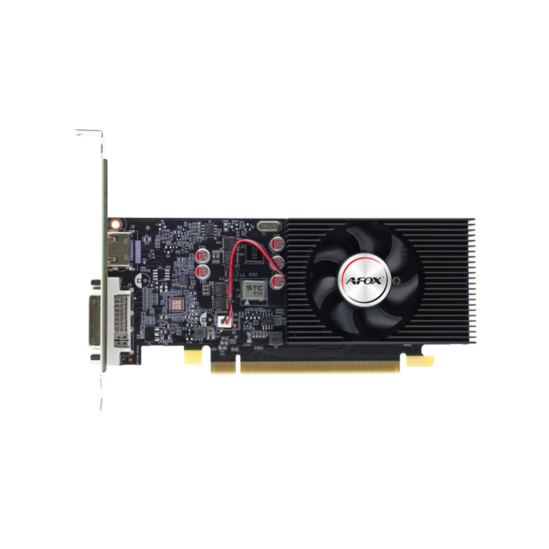 Видеокарта AFOX GT1030 4GB D4 LP Single Fan (AF1030-4096D4L5) 2-032878 ...