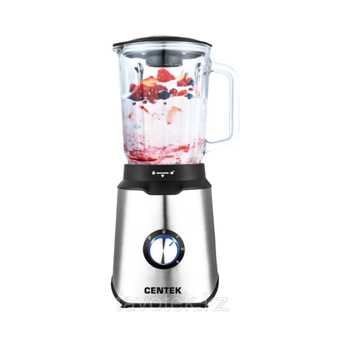 Стационарный блендер Centek CT-1327 Черный, купить в Казахстане, цена на Satu.kz