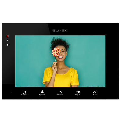 Абонентский монитор Slinex SL-07MHD Silver+Black, купить в Казахстане, цена на Satu.kz