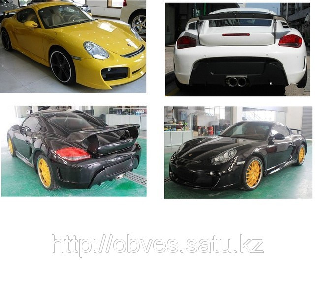 Обвес Techart на Porsche Boxster/Cayman 987: продажа, цена в Алматы ...