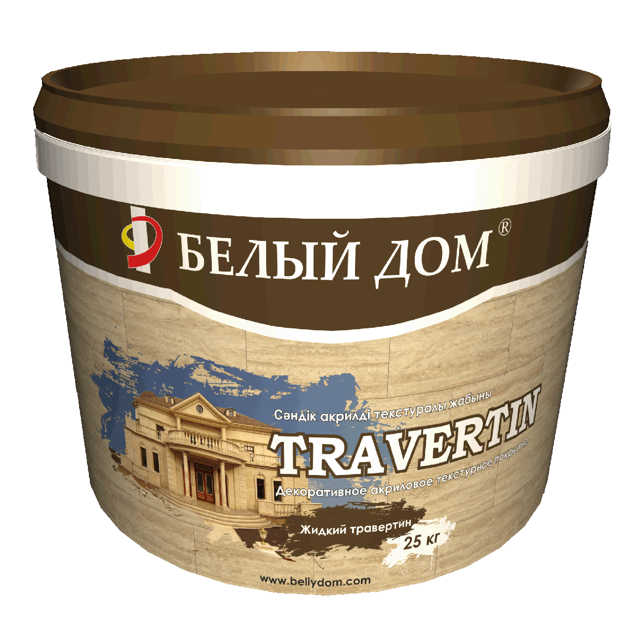 Травертин жидкий Белый Дом "Travertin": продажа, цена в Алматы ...