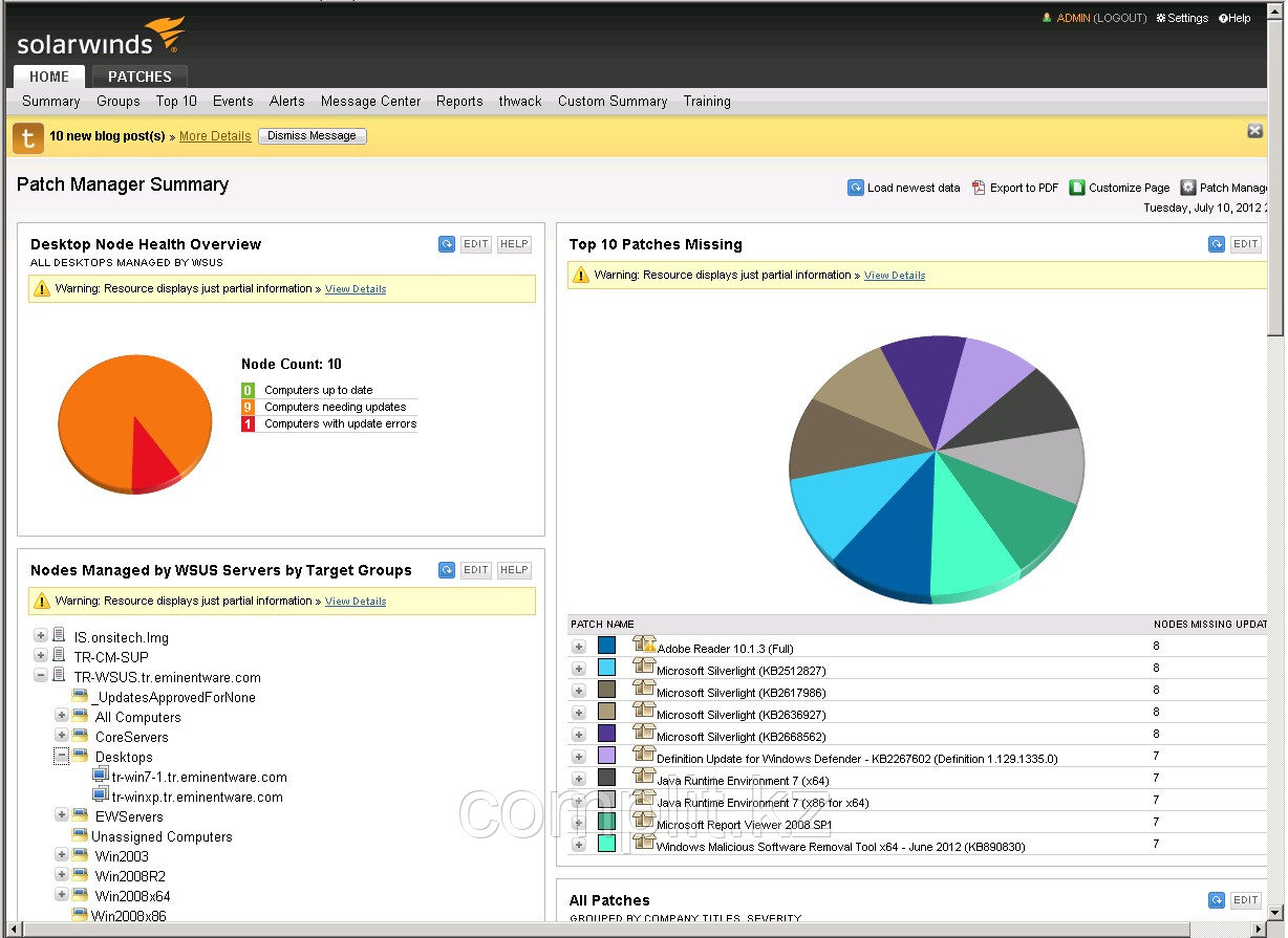 SolarWinds Patch Manager: продажа, цена в Алматы. Операционные системы и утилиты от "COMPLIT.KZ ...