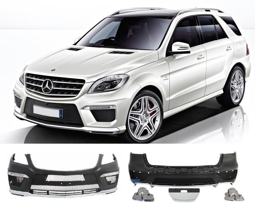Обвес AMG ML63 на Mercedes-Benz ML W166: продажа, цена в Алматы ...