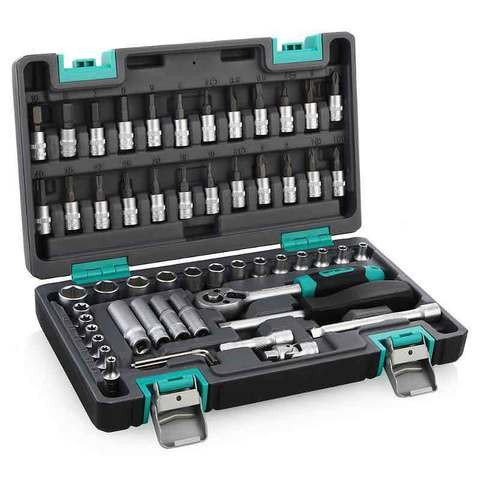 Набор инструментов ¼" STELS Tool Set [57 предметов] 14101 (id 40266013)