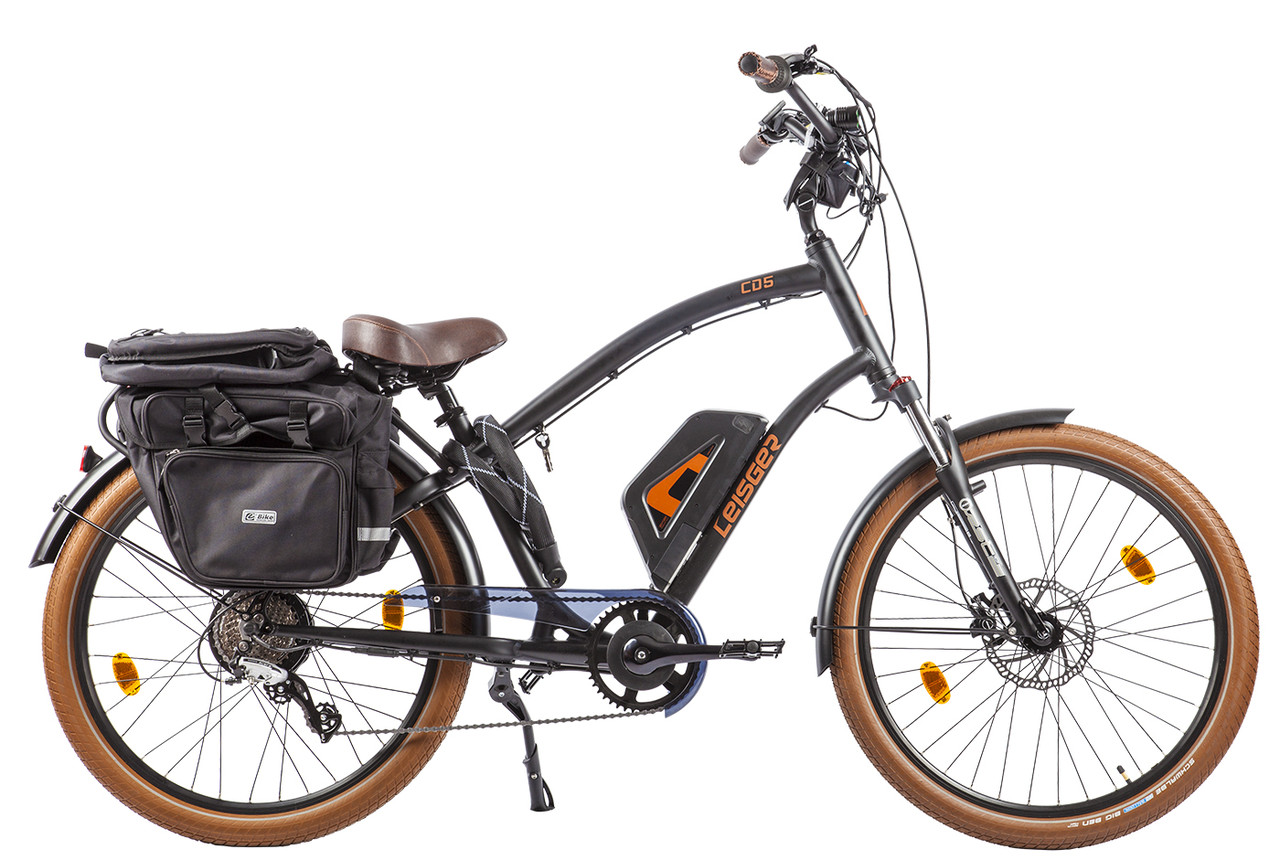 Велогибрид (электровелосипед) Leisger CD5 Cruiser: велосипеды купить ...