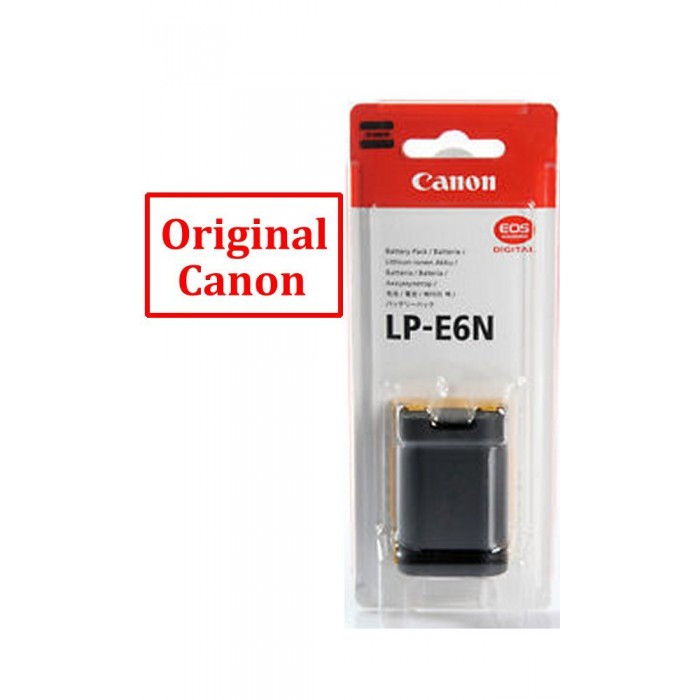 Canon LP-E6N (оригинал): продажа, цена в Алматы. Аккумуляторы для фото-, видеокамер от ...