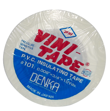 ИЗОЛЕНТА VINI-TAPE японская ПВХ DENKA оригинал белая: продажа, цена в ...
