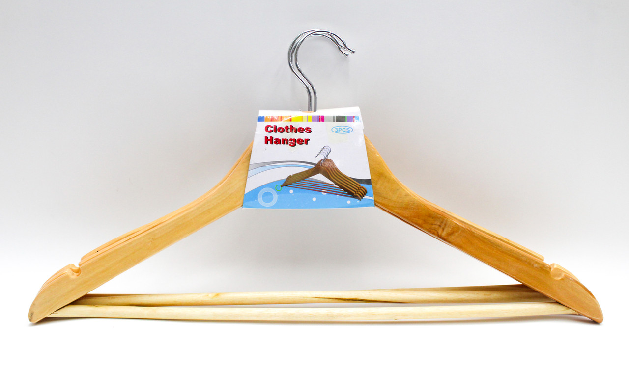 Деревянные плечики для одежды, 3 шт. купить в Алматы с доставкой по ...