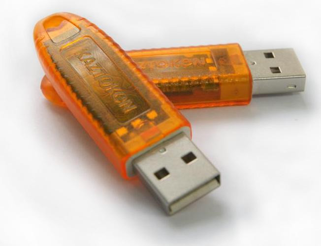 Электронный USB ключ Kaztoken: продажа, цена в Алматы. Идентификаторы ...