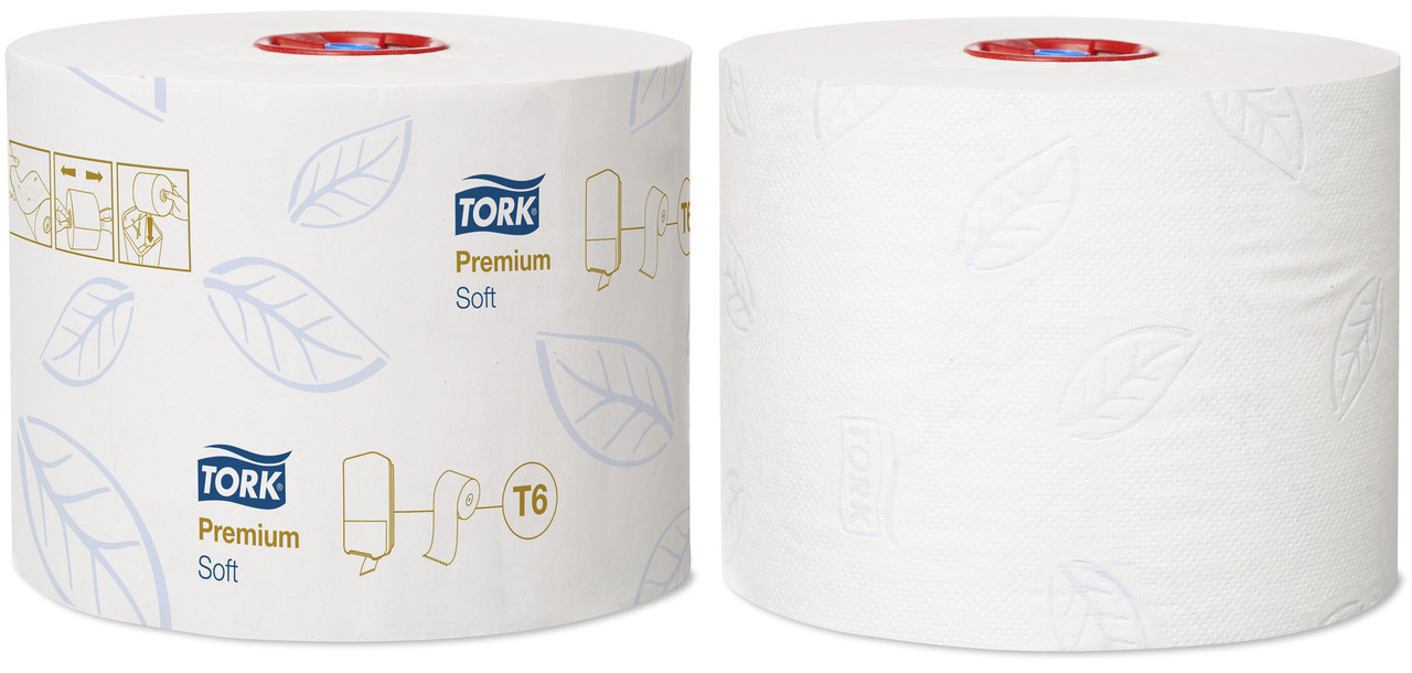 Tork туалетная бумага Mid-size в миди рулонах мягкая 127520: продажа ...