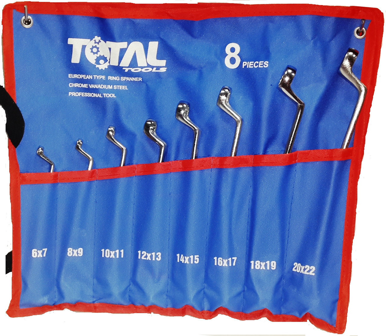 Наборы ключей накидных TOTAL TOOLS 6, 8, 10, 12 предметов : продажа ...