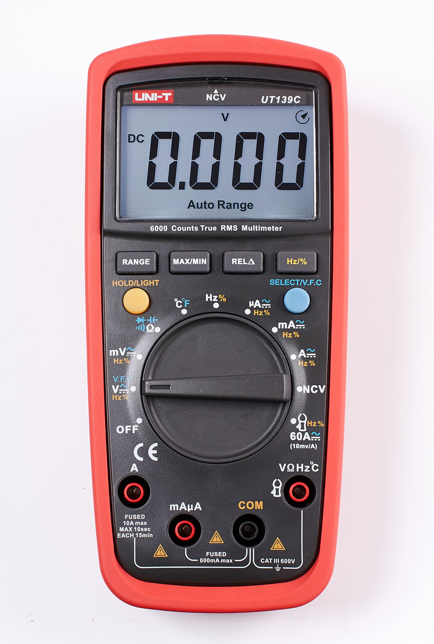 Мультиметр цифровой True RMS UNI-T UT139C. Внесён в реестр РК