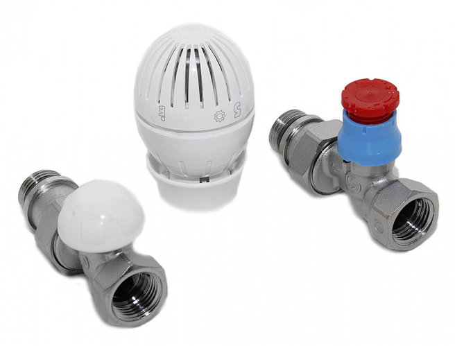 Кран радиаторный GIACOMINI-15 прям. терм. регул. (id 53684686)