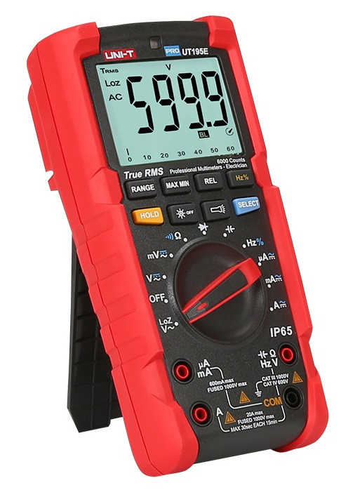 Мультиметр профессиональный цифровой True RMS с защитой IP65 UT195E с ...
