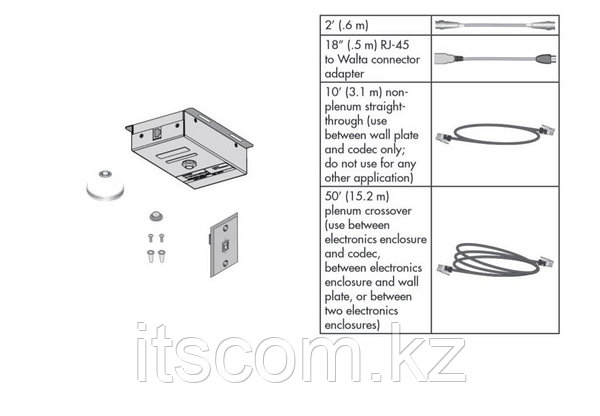 Polycom Ceiling Microphone Array White Primary | Shelly Lighting