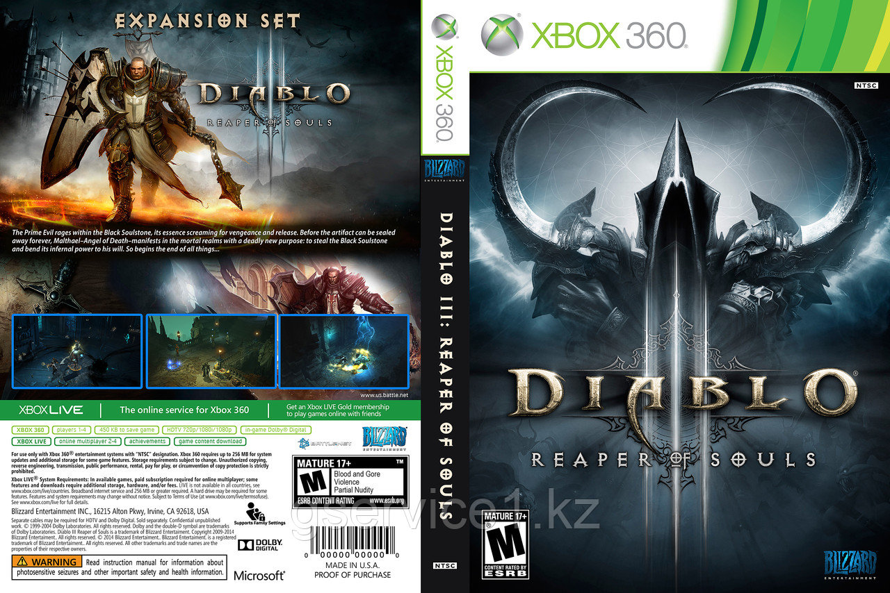 Diablo III / 3 Reaper Of Souls - купить по лучшей цене в Алматы от ...