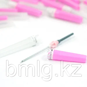 Игла двусторонняя к вакуумным пробиркам 18G, 1.2х38мм, розовая - Купить ...