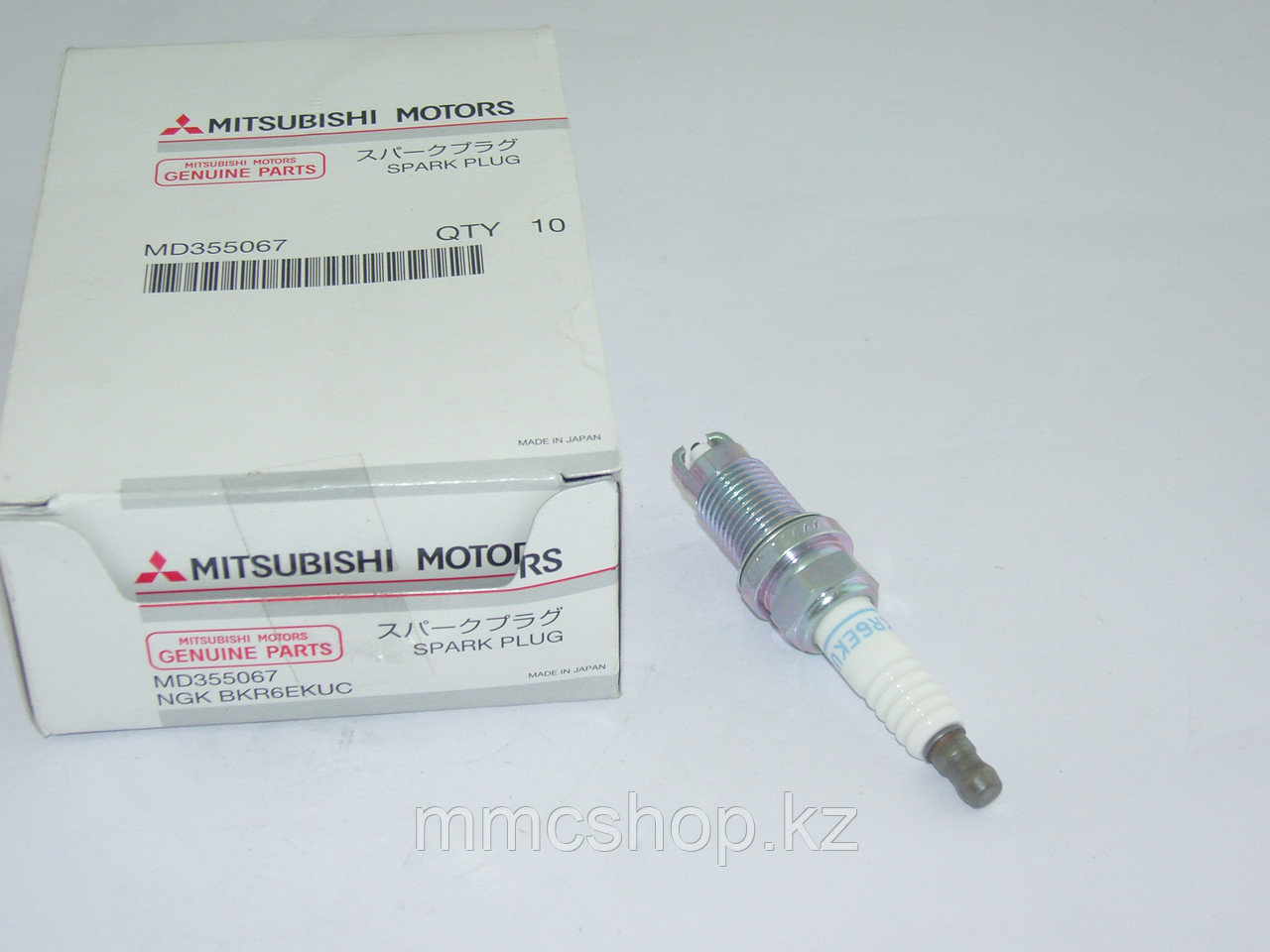 Свеча зажигания MD355067 outlander BKR6EKUC купить в Алматы по ...