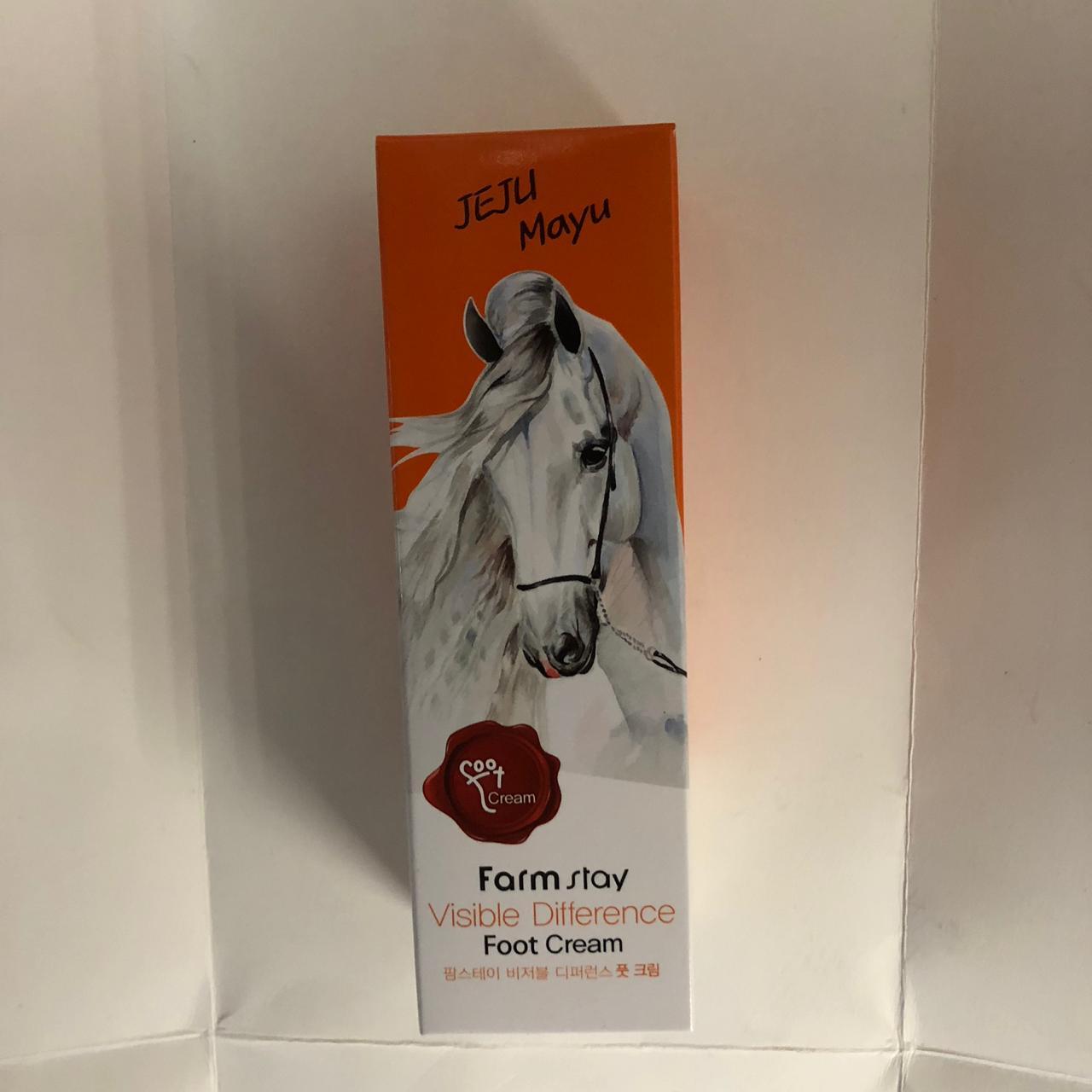 Интенсивно увлажняющий крем для ног на экстракте жира лошади с острова ...