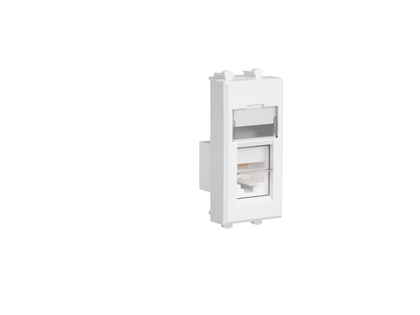 DKC Компьютерная розетка RJ-45 модульная, кат.6, "Avanti", "Белое ...