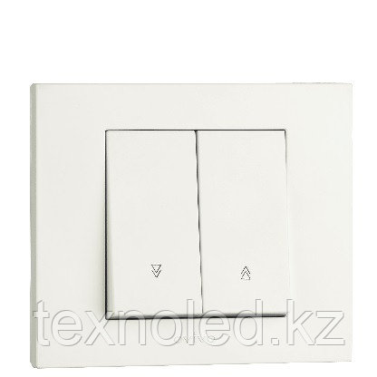 КНОПКА ДЛЯ ЖАЛЮЗИ | купить Розетки и Выключатели Ovivo (Белые и ...