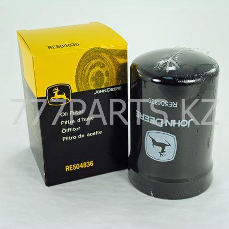 Фильтр масляный John Deere (Джон Дир) RE504836 купить в Алматы по ...