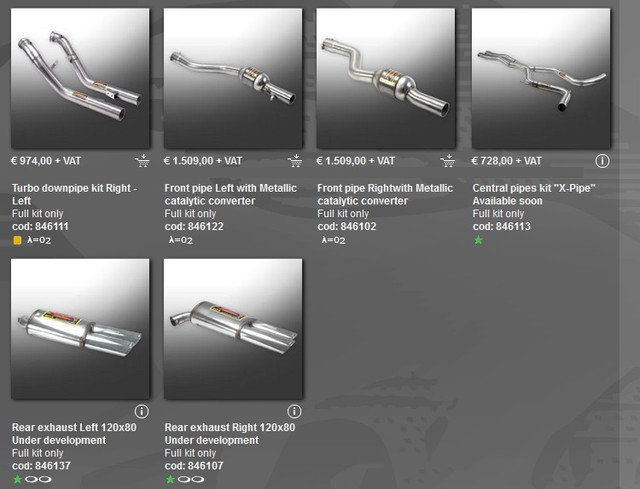 Выхлопная система Supersprint на Mercedes-Benz S W221: продажа, цена в ...