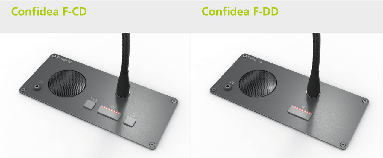 Televic Confidea F проводной врезной микрофонный пульт (id 61418520)