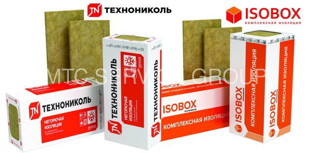Минераловатная тепло-,звукоизоляция ТехноНиколь, Isobox в Алматы от ...