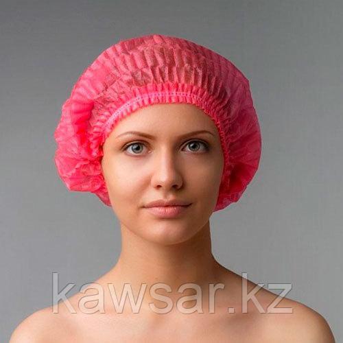 Шапочка - берет "Шарлотта" (розовая), пл.14 # нестер.: одноразовая ...