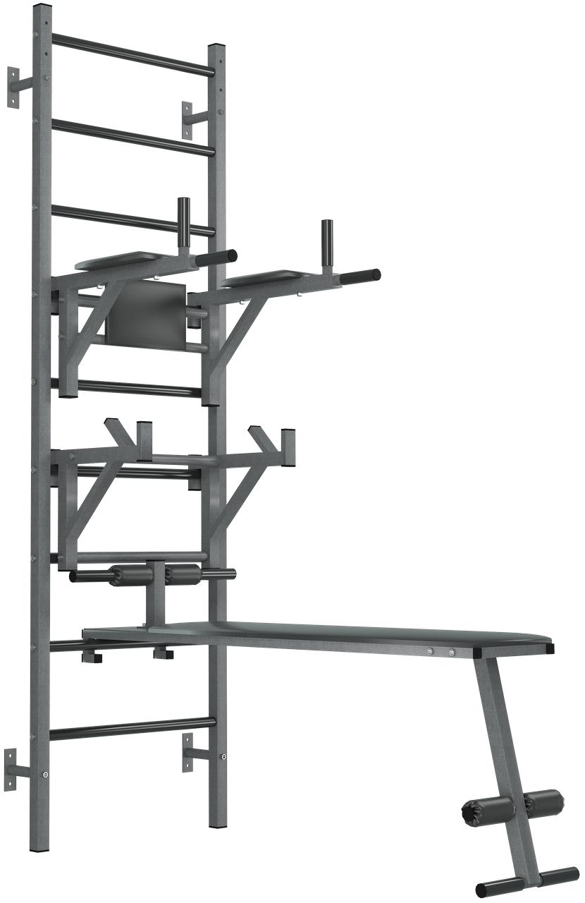 Шведская стенка EffectSport металлическая ЮНИОР Шведская стенка, доска ...